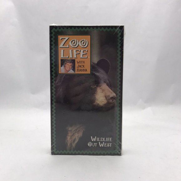 Media | Wildlife Out West Zoo Life With Jack Hanna Vhs Tape | Poshmark